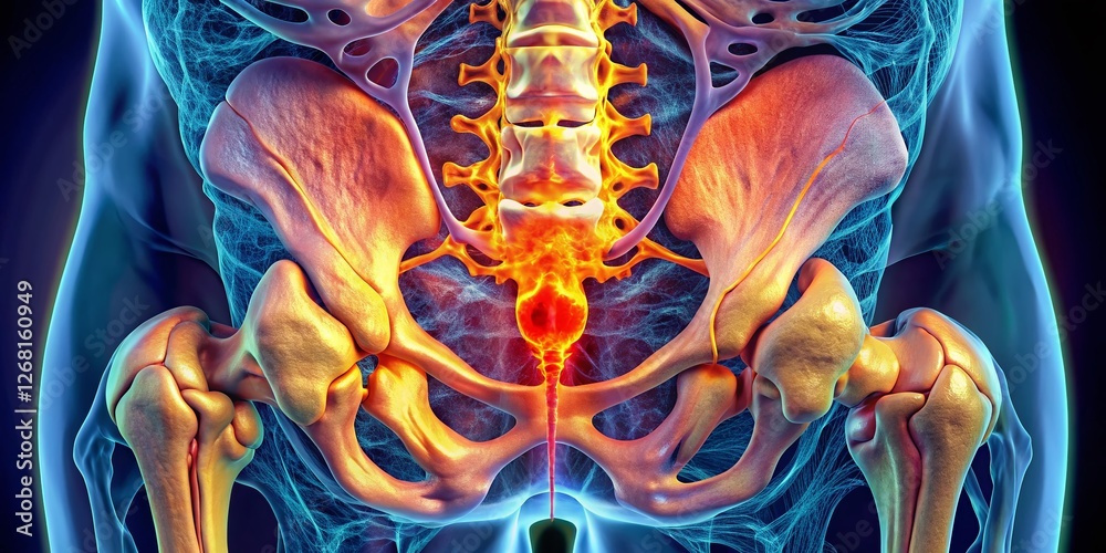 Coronal CT Scan Showing Left Femur Neck Fracture - Pelvis Radiology ...