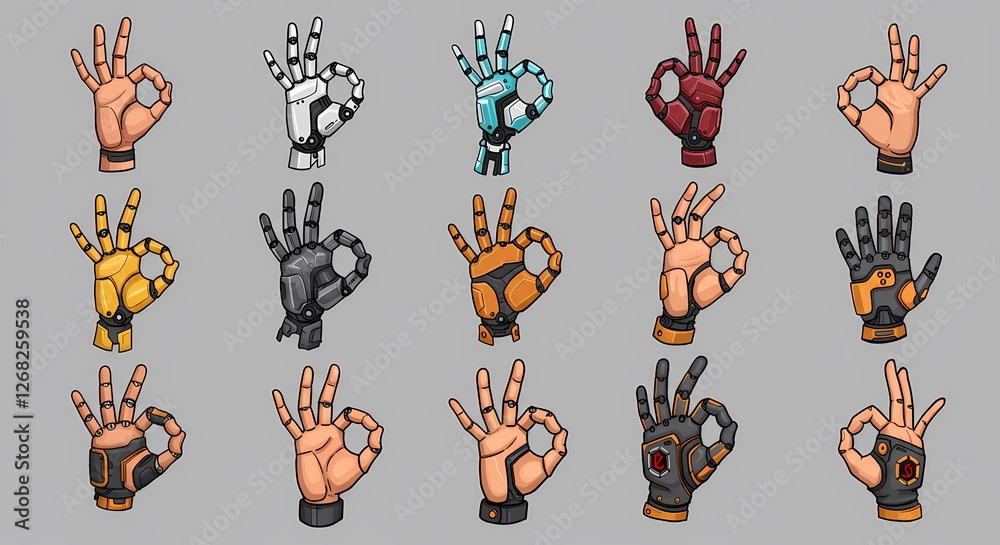 Ok Sign Icon Set - Clean, Modern Approval Icons for UI/UX, Web, and ...