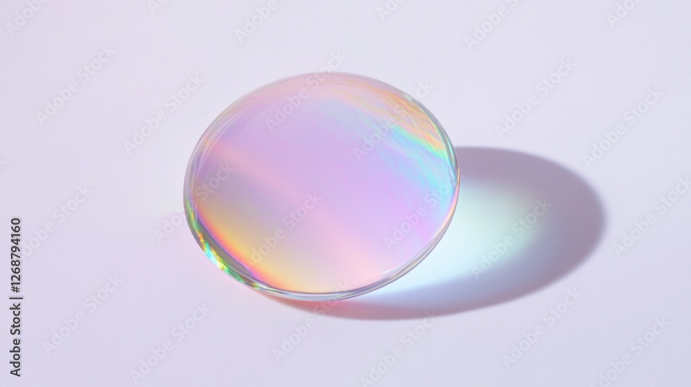 This unique holographic sticker mockup features radiant colors that ... This unique holographic sticker mockup features radiant colors that ...