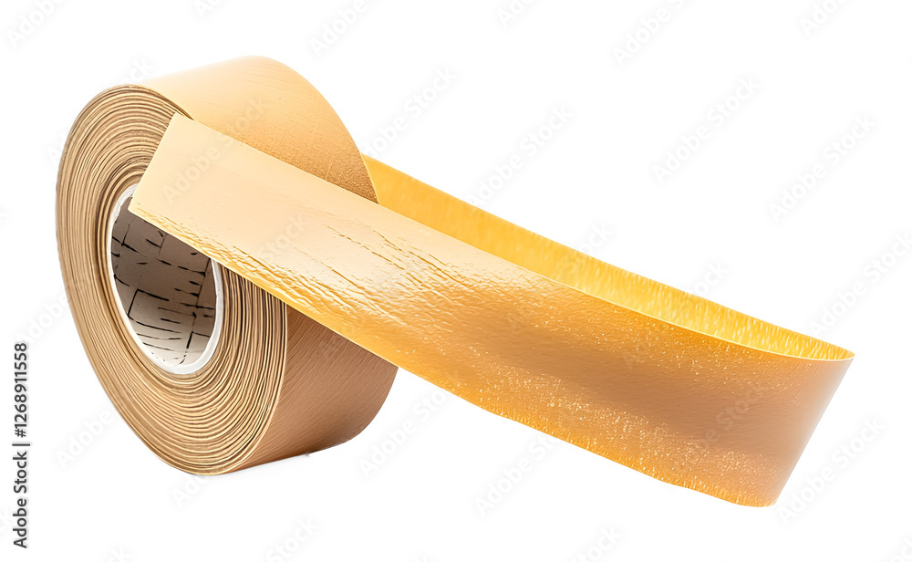 Masking tape on a transparent background. isolated background. Stock ...