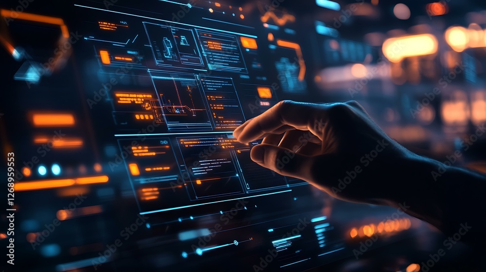 A digital touchscreen interface displaying a checklist with completed ...