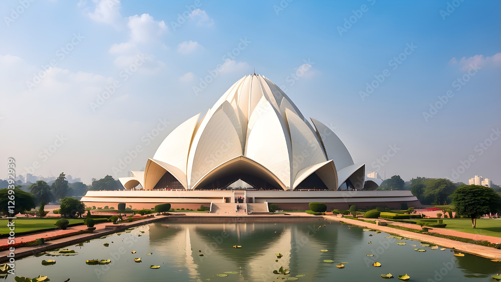 India's New Delhi is home to the Interfaith Bahai Lotus Temple. One of ...