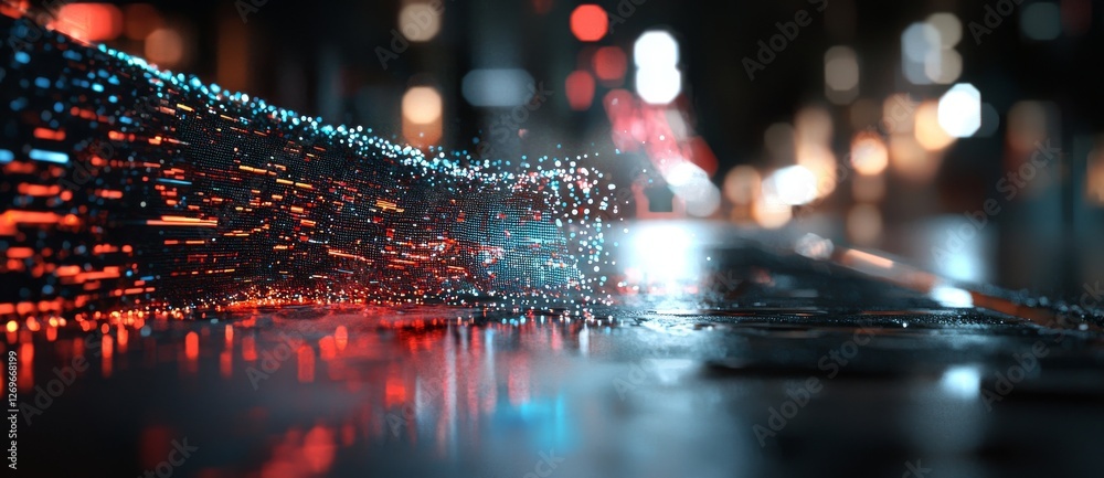 The combination of Led Light, luma effect, and Future tech creates a ...