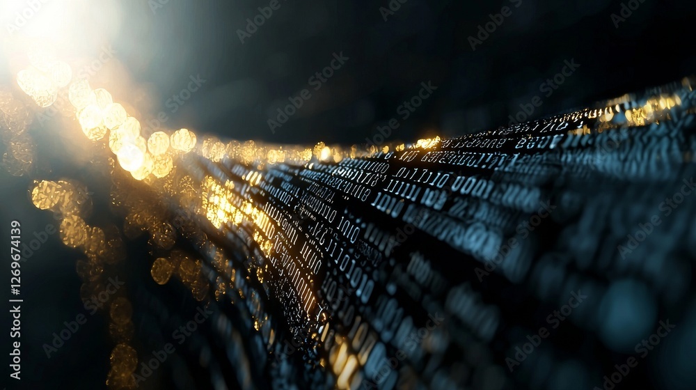 Document analysis relies on stock, as shown in an image where machine learning algorithms are ...