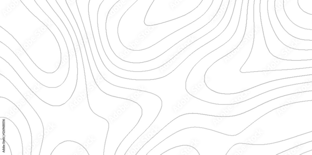 Modern design of line geometric background with topography, Abstract ...