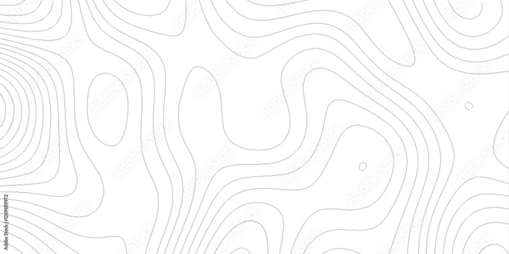 Modern design of line geometric background with topography, Abstract ...