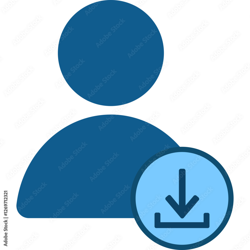 User Role and Action Icons | Web & App UI Design Stock Vector | Adobe Stock