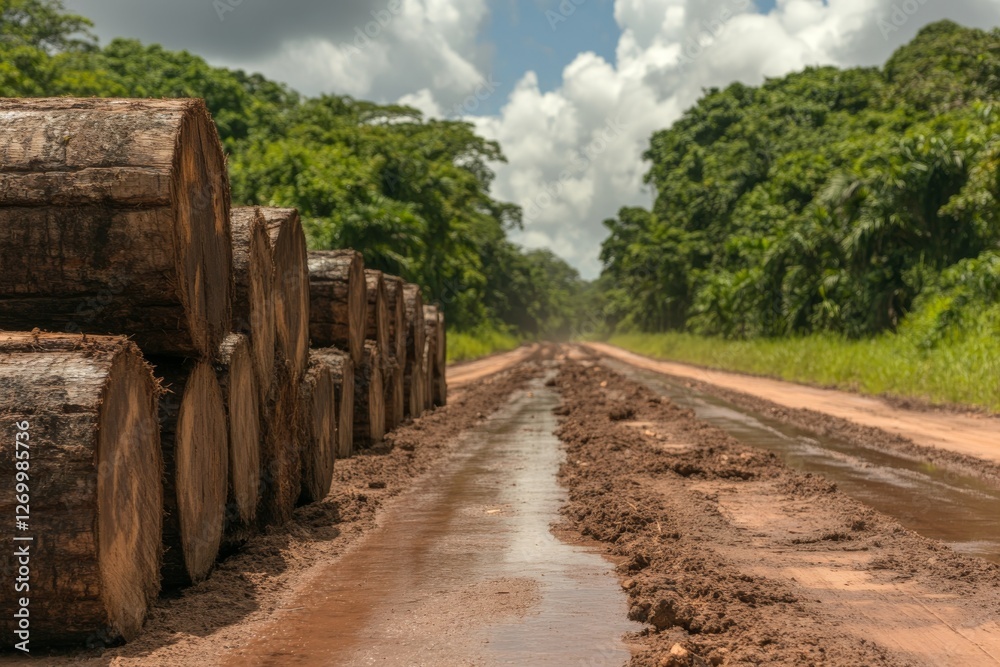 Deforestation in Borneo is occurring as its tropical rainforest is ...