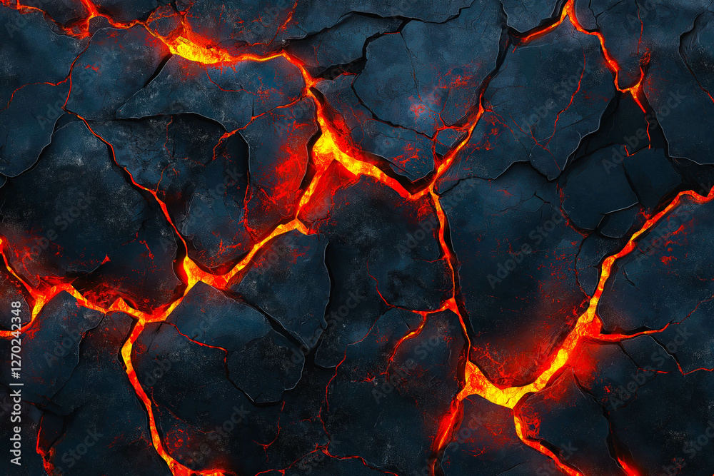 Lava texture fire background rock volcano magma molten hell hot flow ...