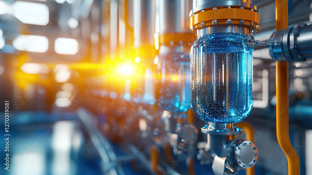 modern desalination plant showcasing advanced technology for clean ...