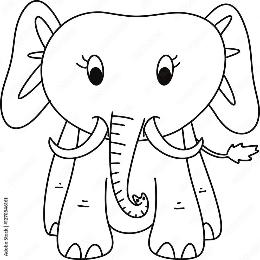 Simple line drawings in the shape of animals, line drawings for ...