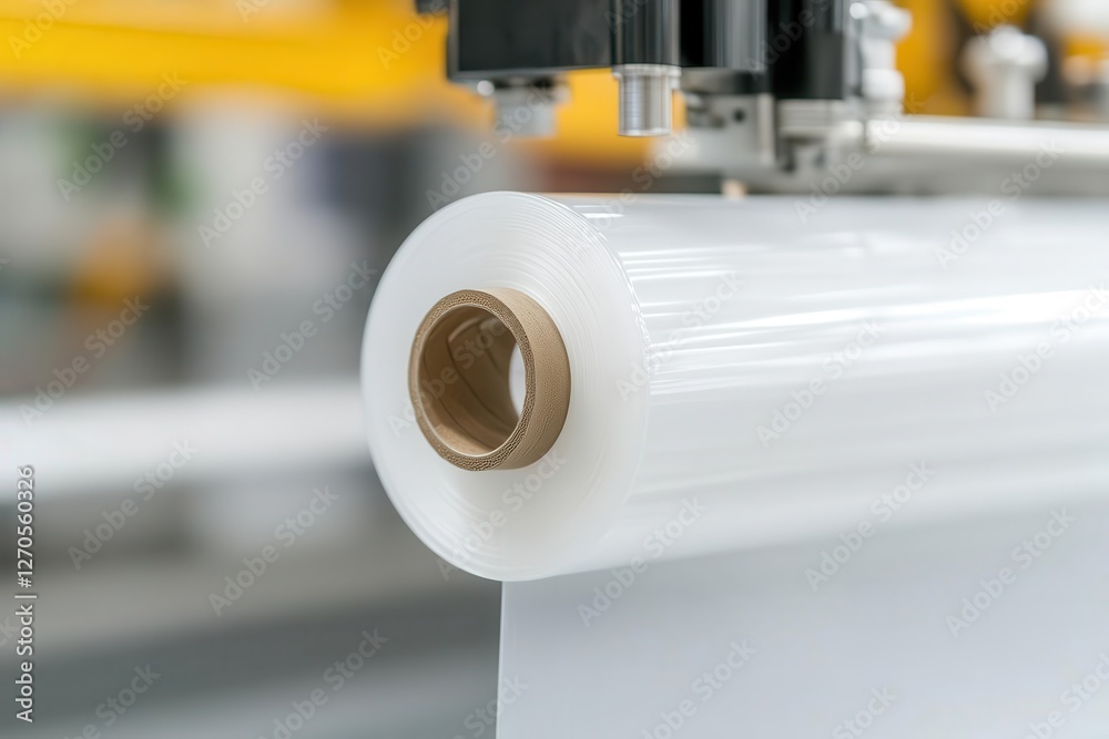 Industrial polyethylene film cutting machine, precision slicing of ...