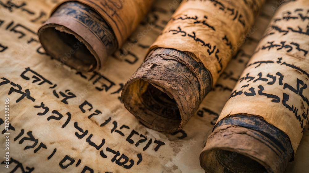 Writing on parchment materials, writing on papyrus, medieval invention ...