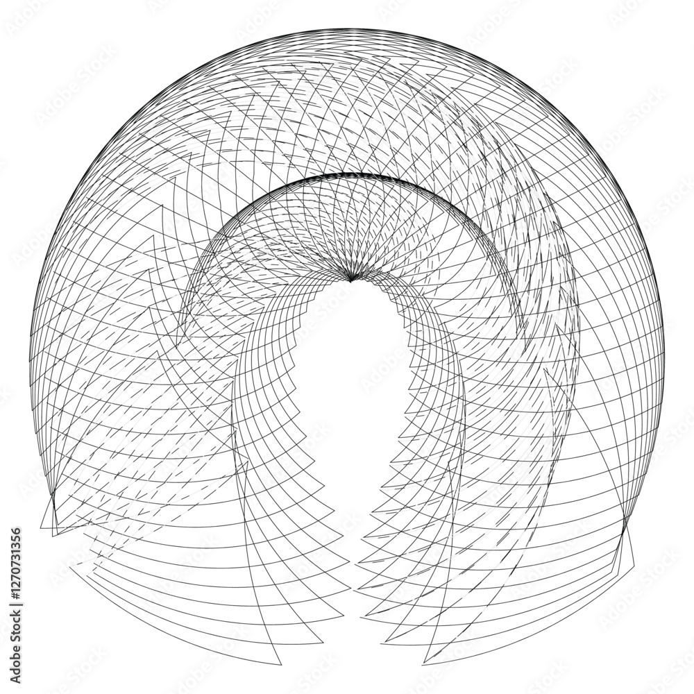 op art modern background, creative dynamic pattern, vector design ...