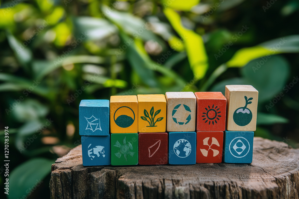 Sustainable development goals. SDGs. World Environment Day background ...
