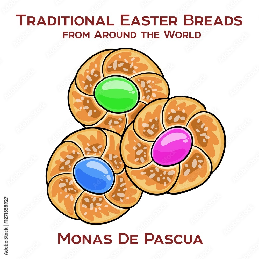 Monas de Pascua are traditional Spanish Easter cakes, often decorated ...
