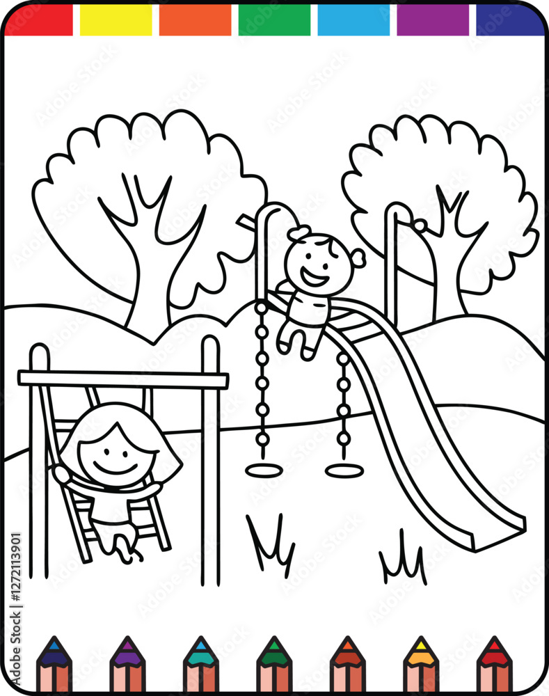 Easy Earthquake Coloring Page for Preschoolers Simple and Engaging ...