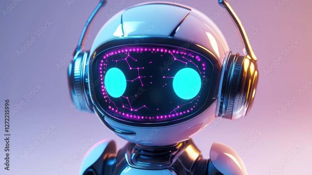 Visualizing ai neural networks with a friendly digital companion Stock ...