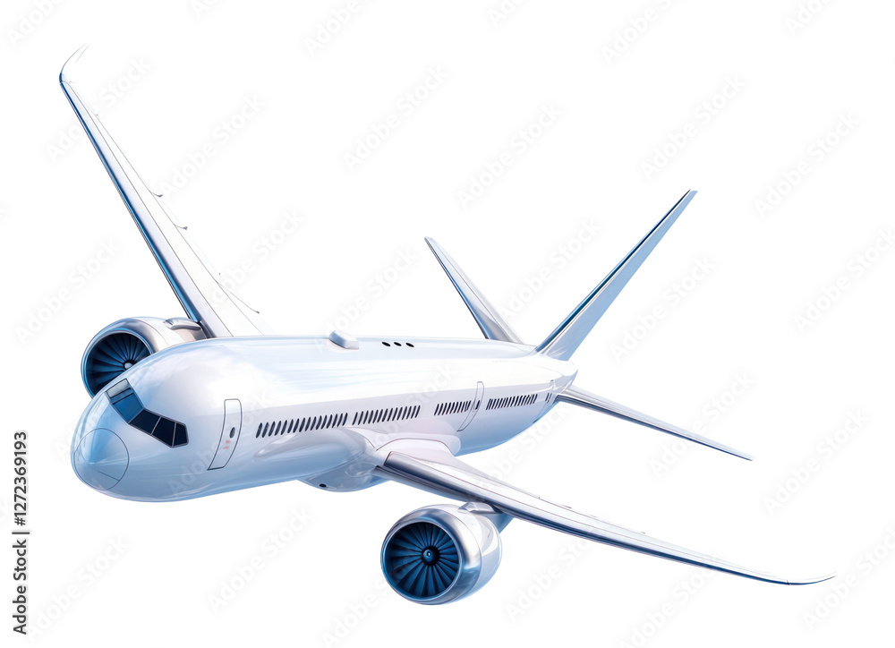 PNG Airliner animation aircraft airplane. Stock Illustration | Adobe Stock