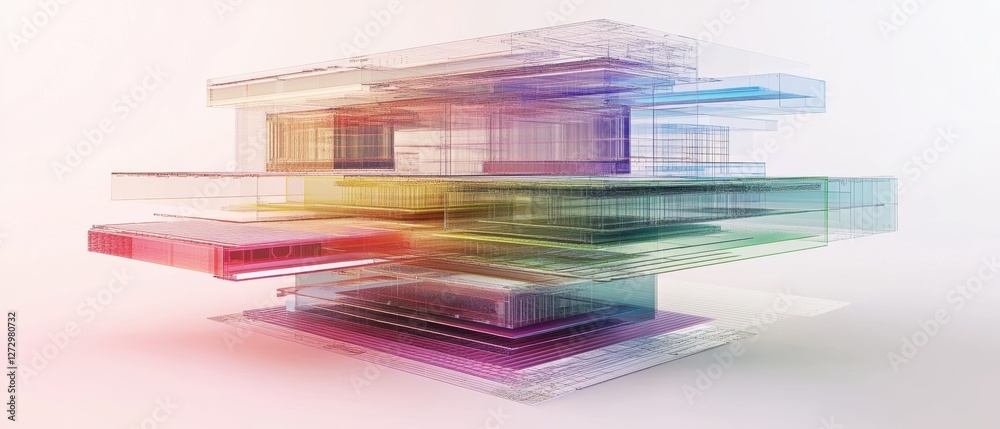 Visualizing the internet framework a layered gigapixel diagram for ...