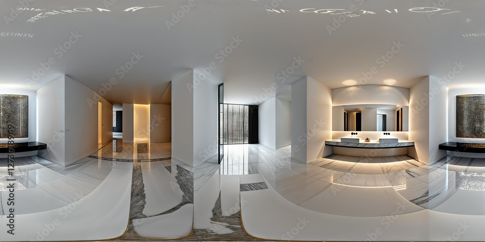 Full 360 degrees seamless spherical panorama HDRI equirectangular ...