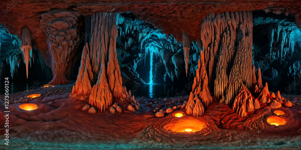 Full 360 degrees seamless spherical panorama HDRI equirectangular ...