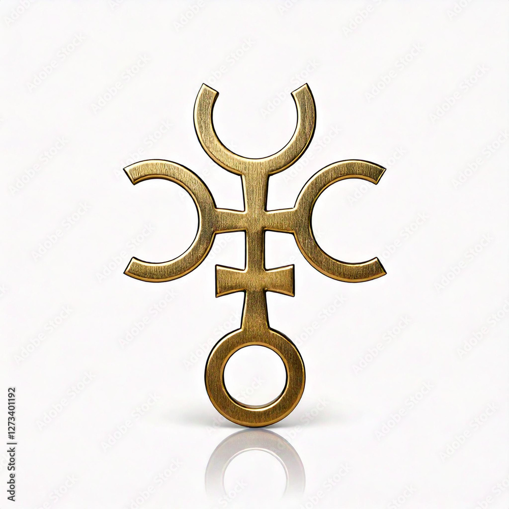 hekate symbol isolated on white background Stock Illustration | Adobe Stock