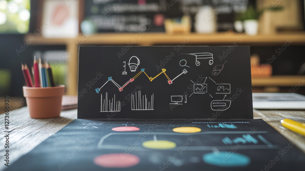 Diagram chart graph elements business infographic flow sheet data ...
