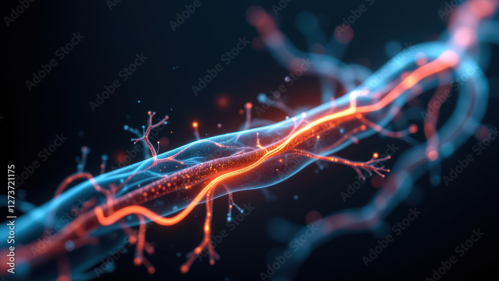 Magnetic field interacting with a network of neurons to represent Vagus ...
