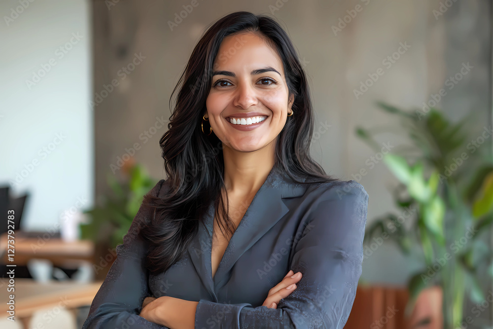Hispanic smiling toothy Latino Indian successful confident Arabian ...