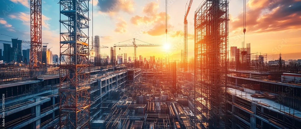 AI in construction, innovative architectural design through AI, digital ...