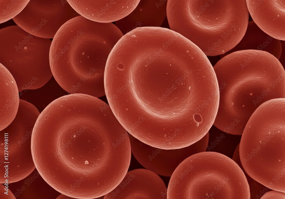 Scientific Visualization of Red Blood Cells in 3D SEM Style with ...