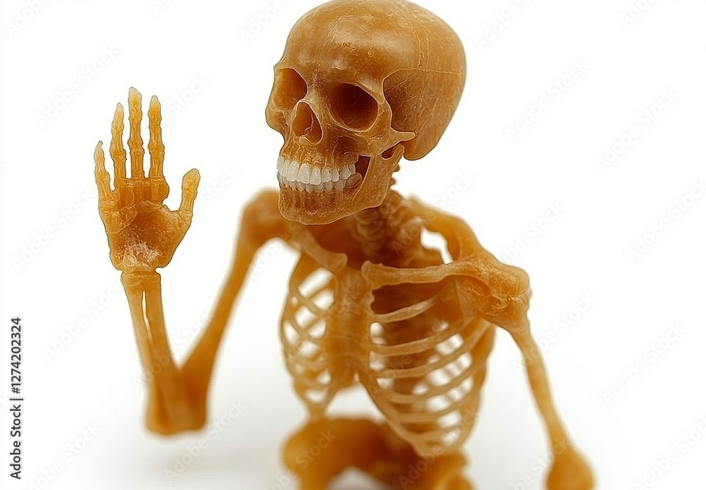 Realistic Human Skeleton Model with Detailed Anatomy for Education ...