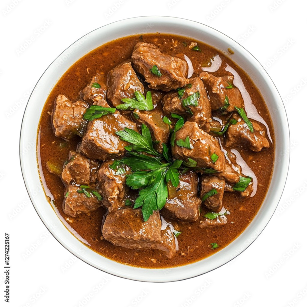 Beef stroganoff is a beef dish that originated in Russia in the 19th ...