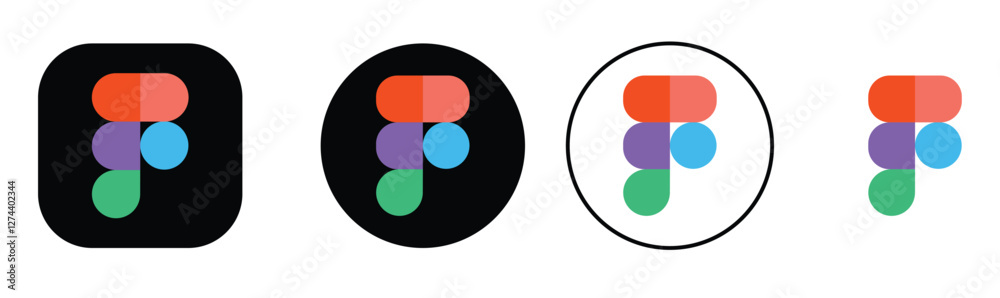 Figma logo icon transparent png download. New Figma icon 2025. High ...