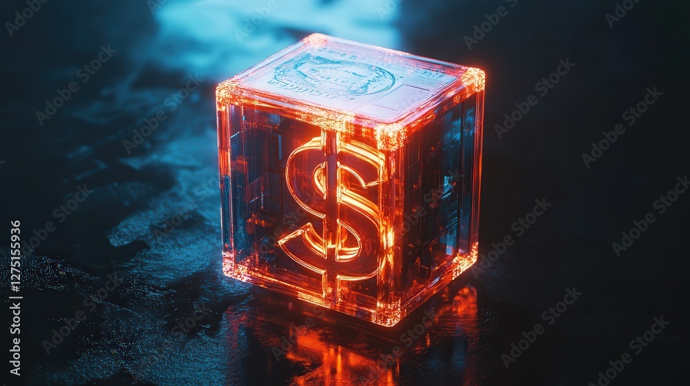 money icon with an emphasis on its elegant simplicity, representing the ...