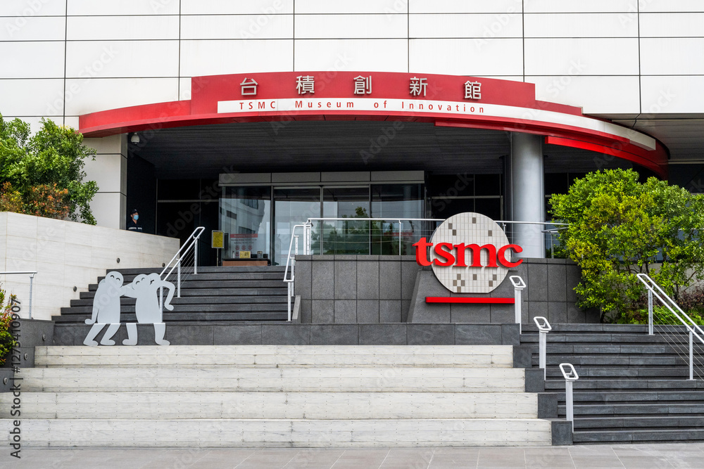 Hsinchu, Taiwan -Jan 12, 2025:TSMC Museum of Innovation Exterior.Taiwan ...