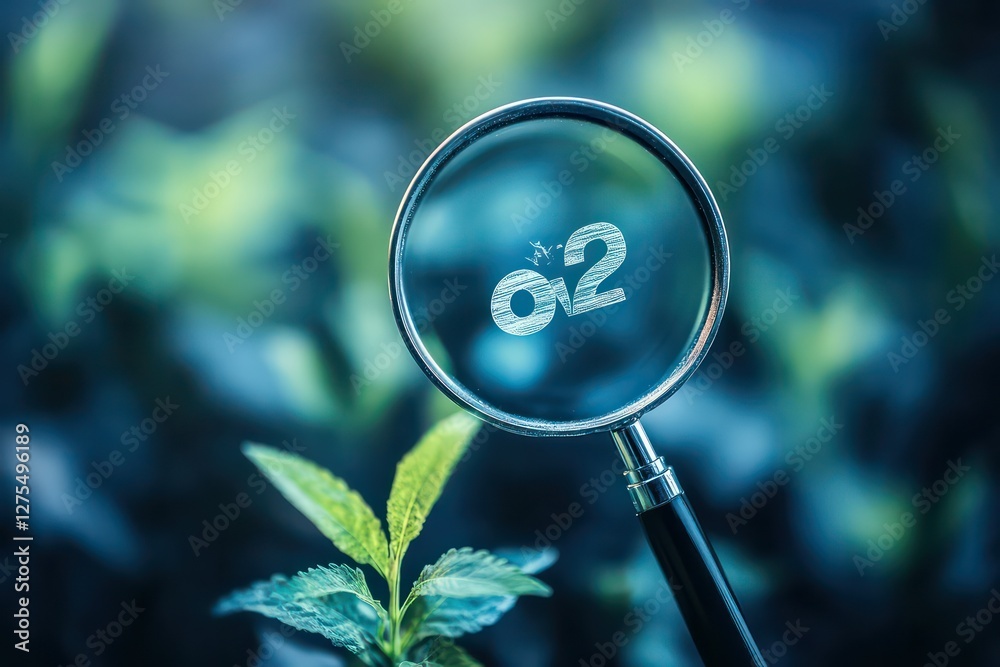 Business and Reduce CO2 emission concept. carbon dioxide emissions.CO2 reducing icon inside ...