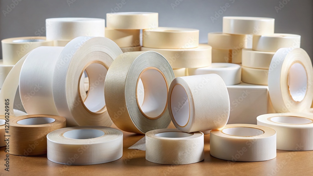 17 High-Resolution White Plastic Tape Textures: Overlay Pack for ...