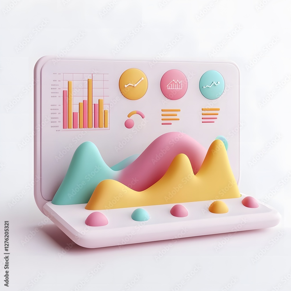 Data visualization event digital workspace infographic content modern environment 3d viewpoint ...