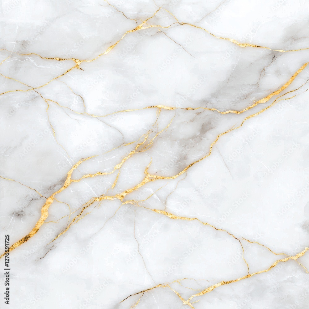 Clean white marble texture with subtle gold veins, elegant and minimal ...