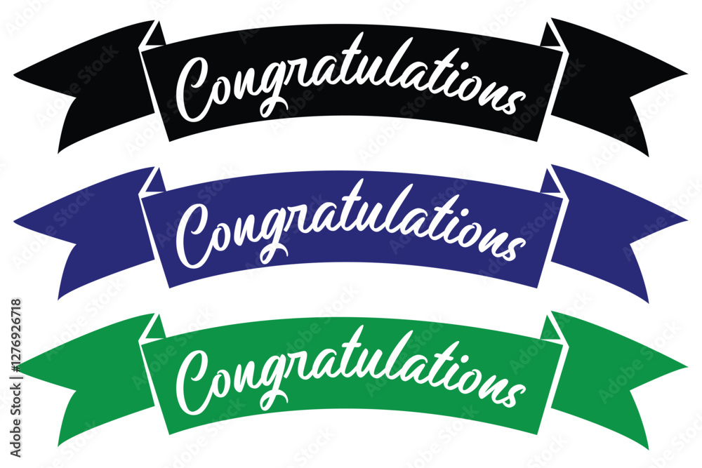 Congratulations! greeting sign for graduation party in university ...