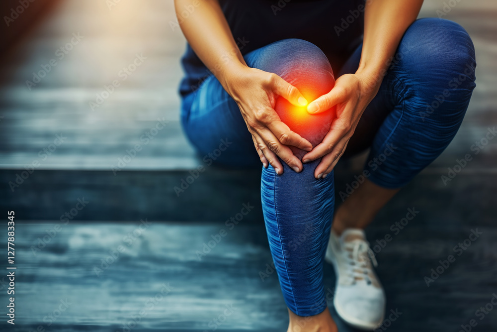 Knee pain, joint inflammation, arthritis and degenerative changes ...