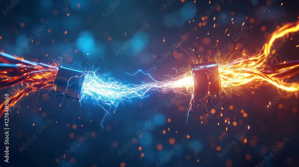 Dynamic Energy Flow: A Visual Representation of Power Stock ...