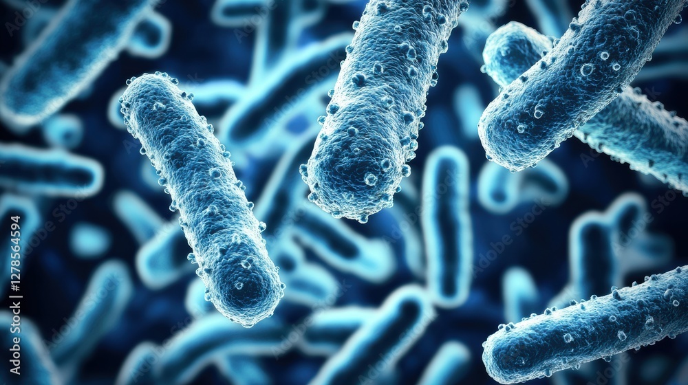 Bacterial growth observation laboratory scientific image microbial ...