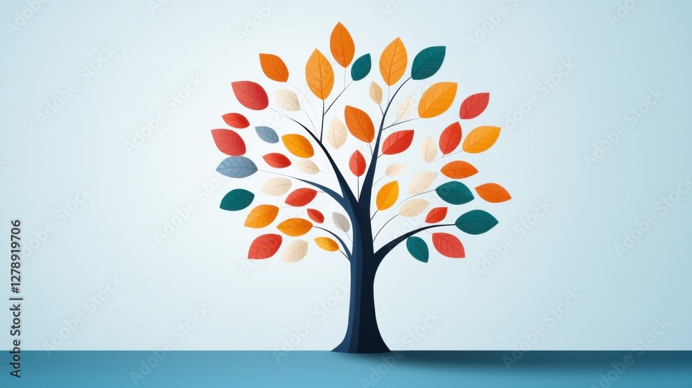 Digital Tree Growing with Each Completed Milestone:A Conceptual ...