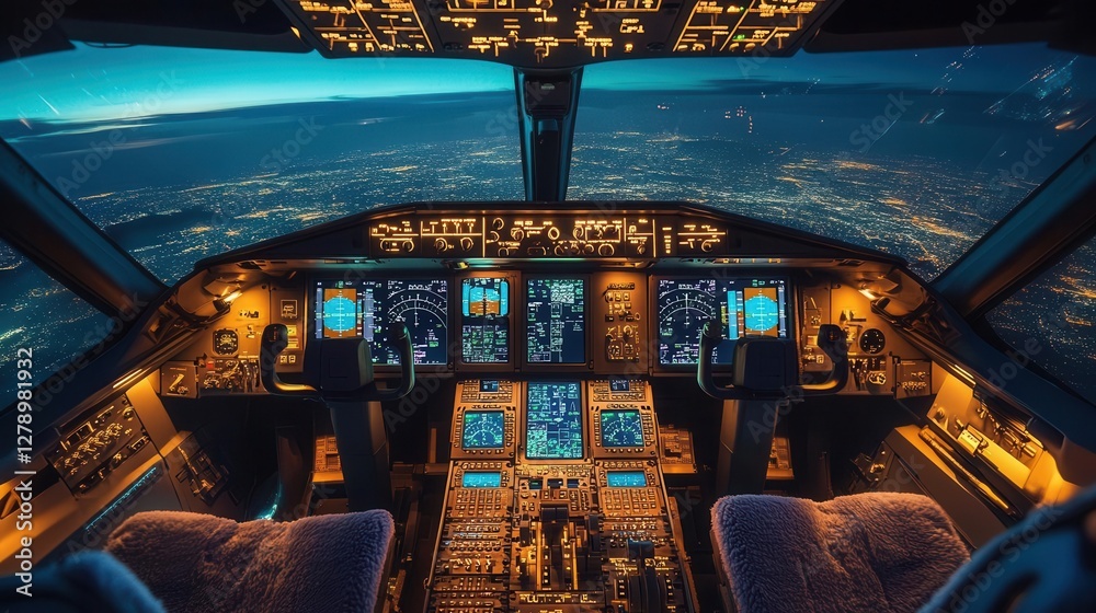 Next Generation Electric Aircraft Cockpit with Advanced Digital ...