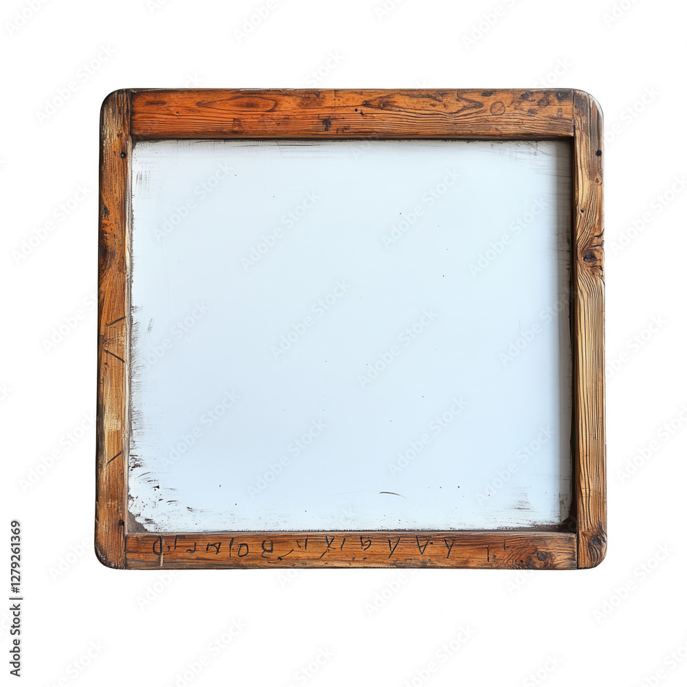 Whiteboard with Classroom Rules Isolated on Transparent Background.PNG ...