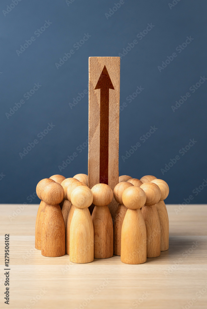 Cooperation and high productivity potential. Productive team ...