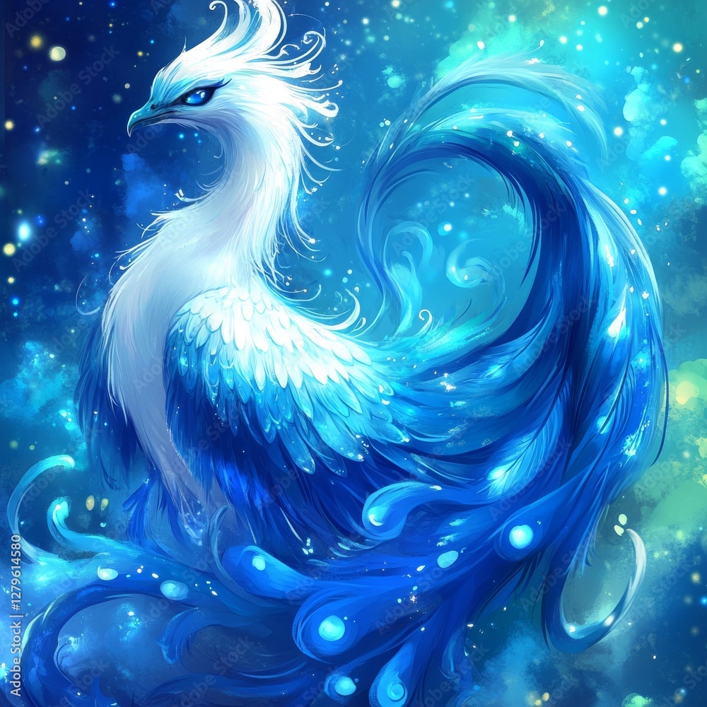 In the heart of an enchanted anime universe, a mythical entity known as ...